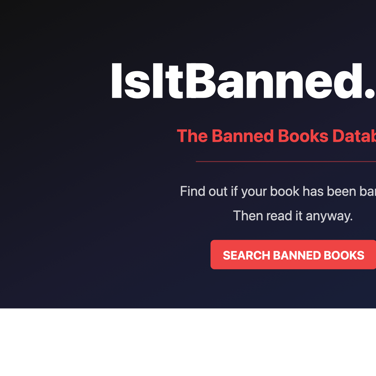 Banned Books Database | Is It Banned?